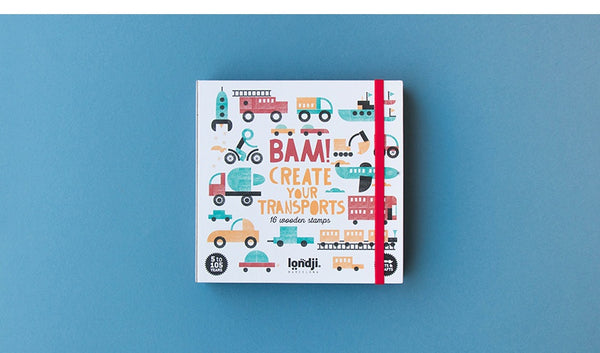 Bam! Transport Stamp Set - Paper Tiger