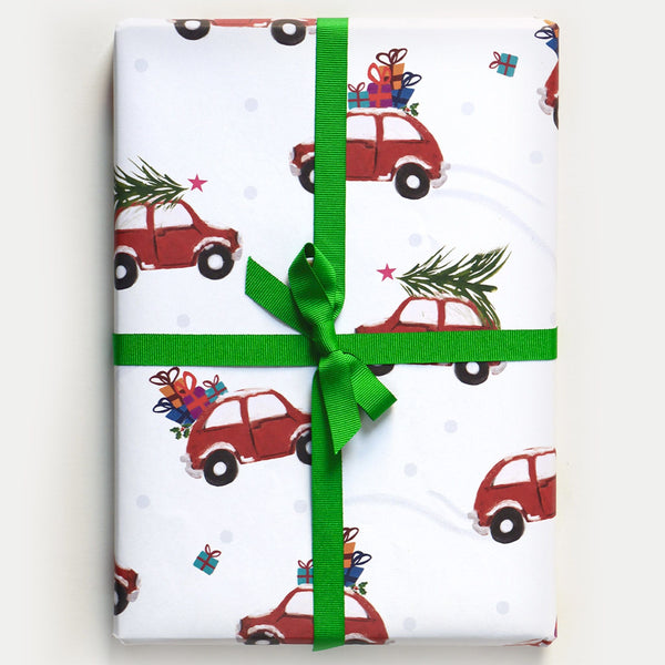 Painted Cars Sheet Wrap - Paper Tiger