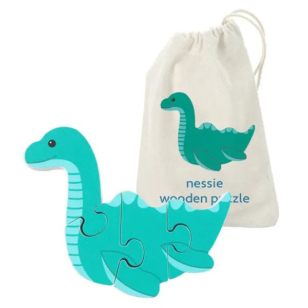Nessie Mini Wooden Puzzle - Paper Tiger