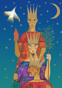 Three Kings Cards Pack of 5 - Paper Tiger