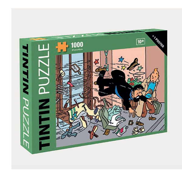 Tintin Haddock in Chaos 1000 Piece Jigsaw Puzzle - Paper Tiger