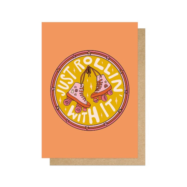 Just Rollin’ With It Card - Paper Tiger