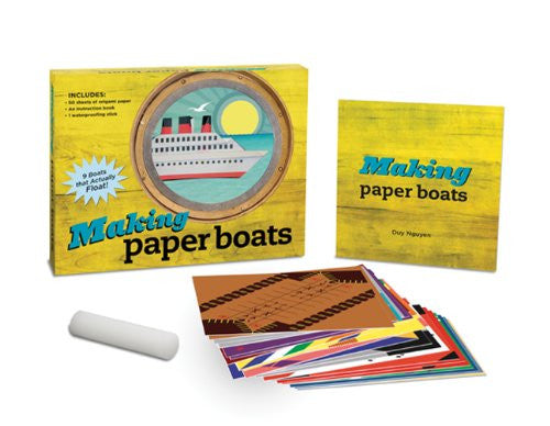 Making Paper Boats - Paper Tiger