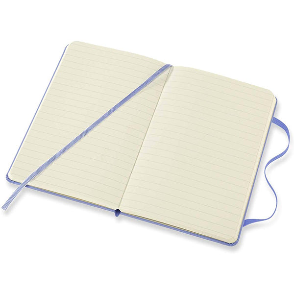 Moleskine Pocket Ruled Notebook Hydrangea Blue Hard Cover - Paper Tiger