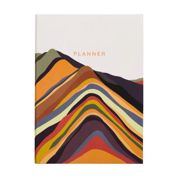 Mountain Range A5 Daily Planner - Paper Tiger