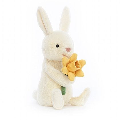 Jellycat Bobbi Bunny with Daffodil - Paper Tiger