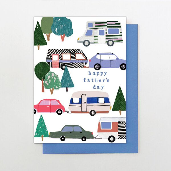 Happy Father's Day Caravan Card - Paper Tiger