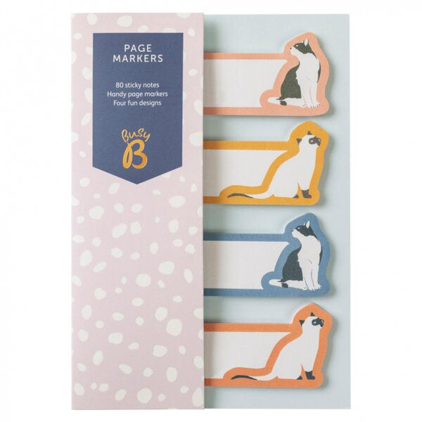 Cat Sticky Note Page Markers - Paper Tiger