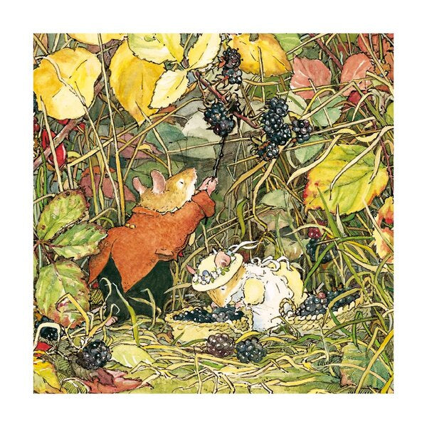 Blackberry Picking Card - Paper Tiger