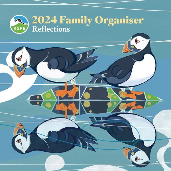 Family Organiser 2024 Wall Organiser - Paper Tiger