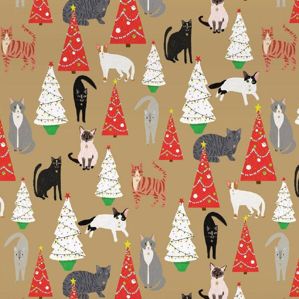 Fabulous Felines Sheet Wrap - Paper Tiger
