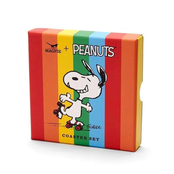 Peanuts Good Times Coasters Set of 4 - Paper Tiger