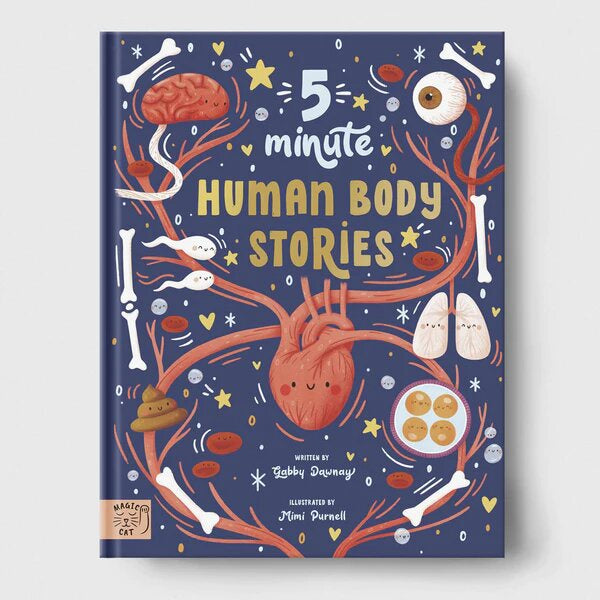 5 Minute Human Body Stories Book - Paper Tiger