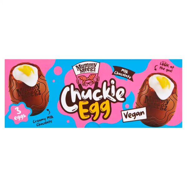 Chuckie Egg Vegan Cream Filled Chocolate Multipack of 3 - Paper Tiger