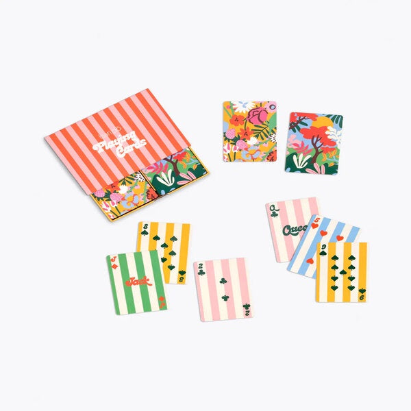 Floral Playing Cards - Paper Tiger