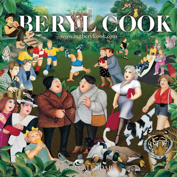 Beryl Cook Wall Calendar 2024 - Paper Tiger