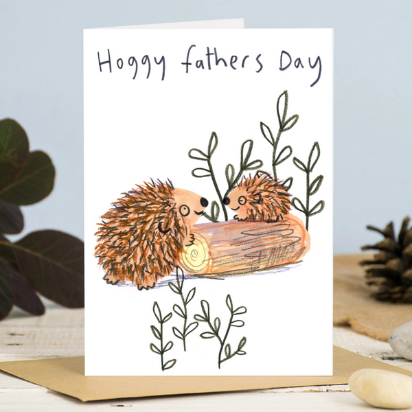 Hoggy Fathers Day Card - Paper Tiger