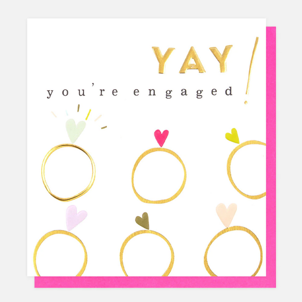 Yay You’re Engaged! Card - Paper Tiger