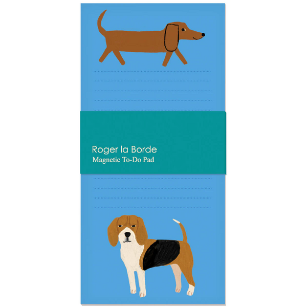 Shaggy Dogs Magnetic Notepad - Paper Tiger