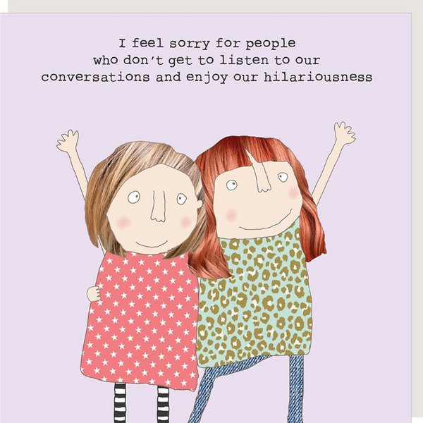 Feel Sorry for People Card - Paper Tiger