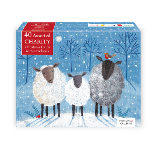 40 Card Mixed Charity Box - Paper Tiger