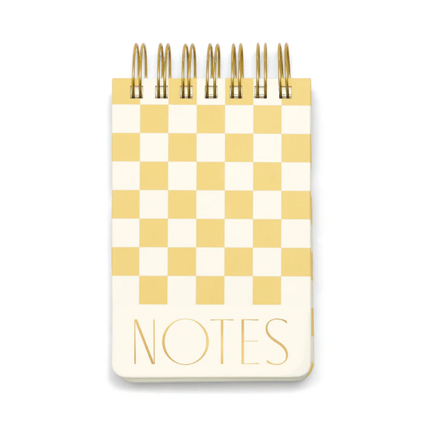 Twin Wire Notepad Checks - Paper Tiger