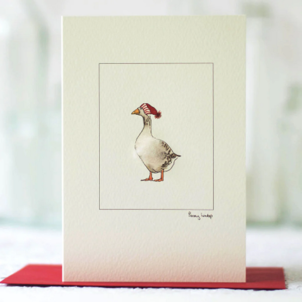 Christmas Goose Card Christmas Card - Paper Tiger