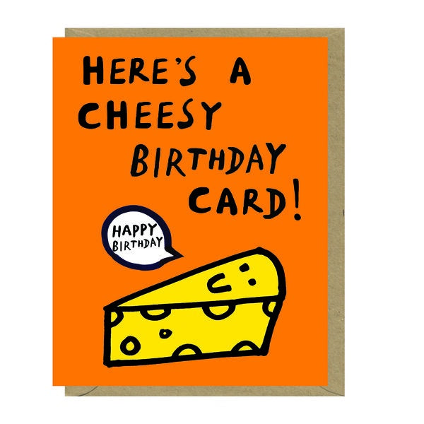 Cheesy Birthday - Paper Tiger