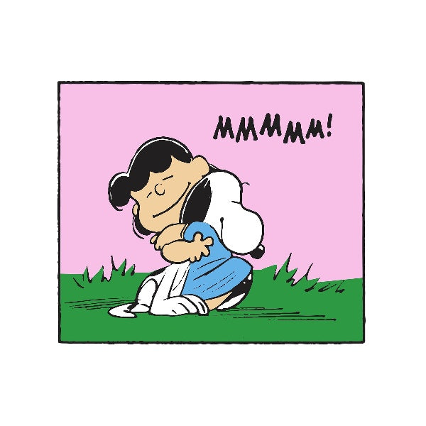 Hug mmm! Square Snoopy Card - Paper Tiger