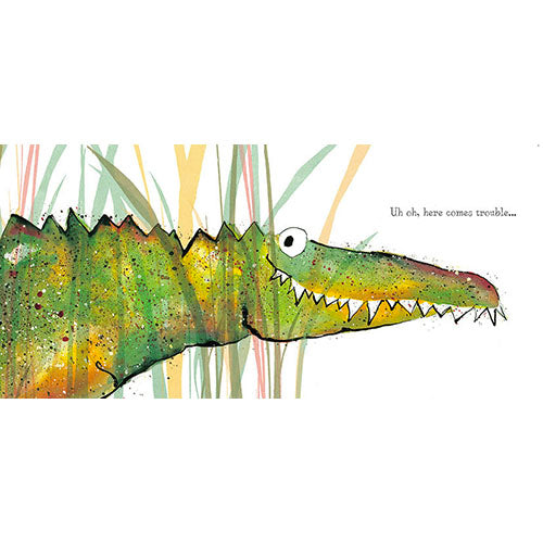 Solomon Crocodile Card by Catherine Rayner - Paper Tiger