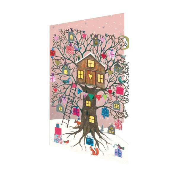 Treehouse Laser Cut Card - Paper Tiger