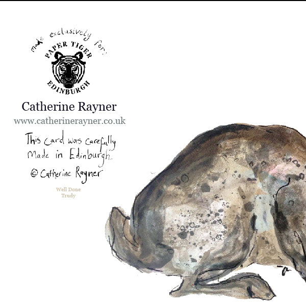 Trudy Well Done Card by Catherine Rayner - Paper Tiger
