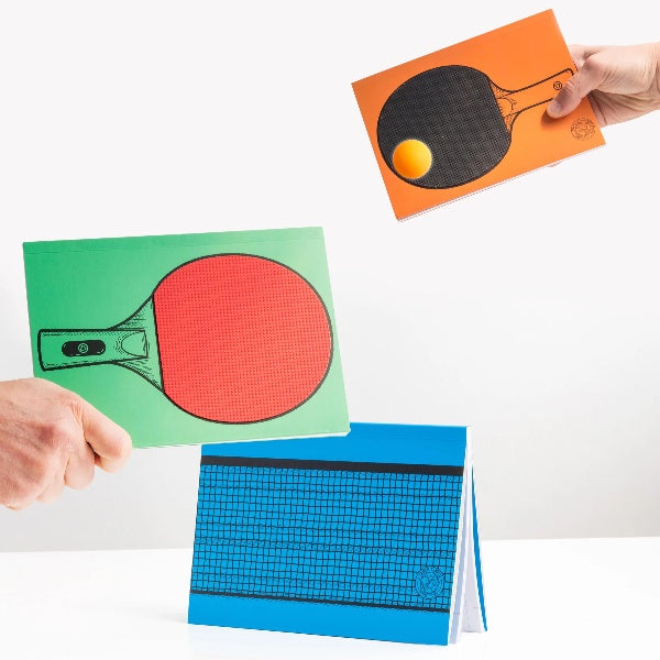 Table Tennis Notebook Set - Paper Tiger